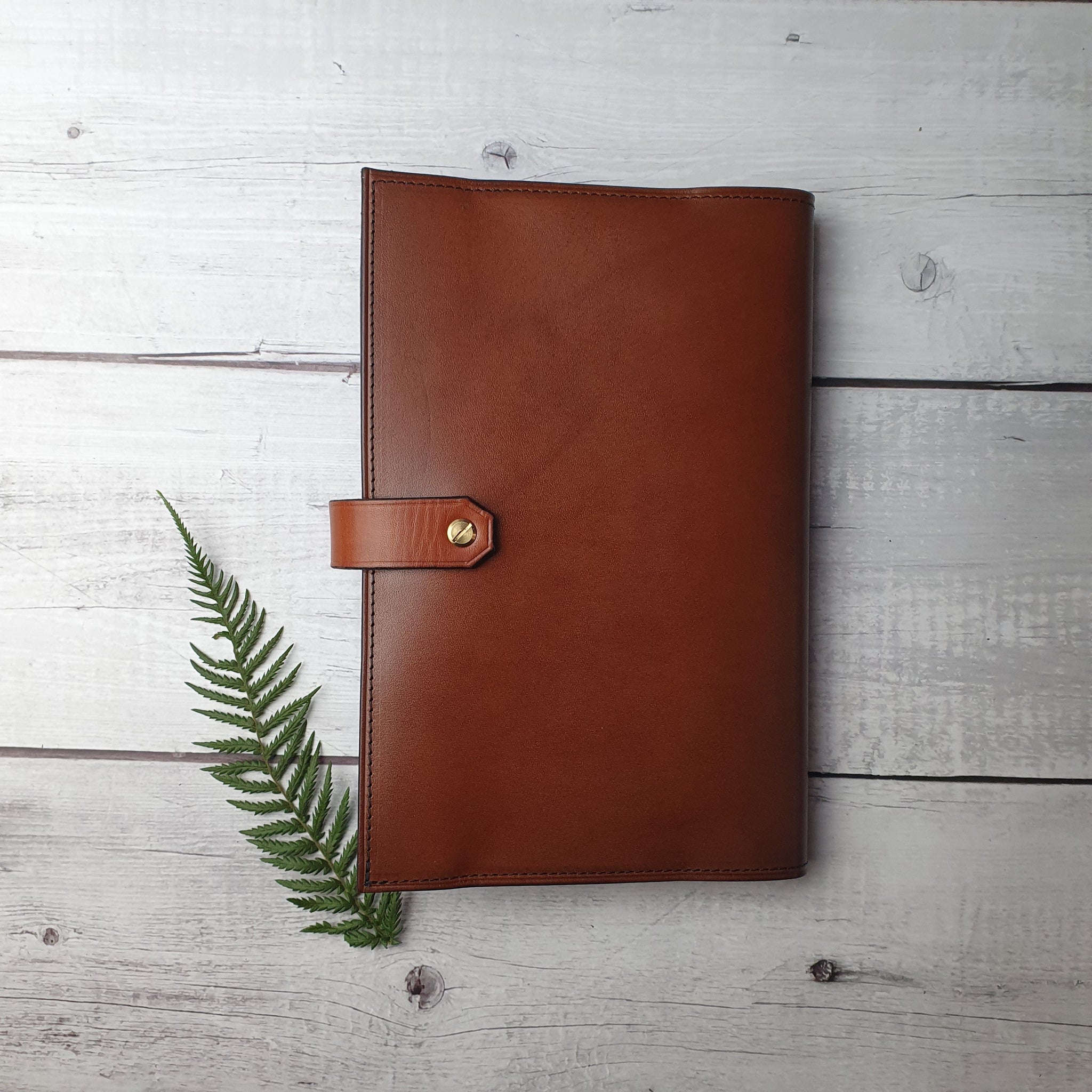 'Laurel' The Bespoke Handmade Luxury Leather Notebook / Diary A5 - Sli ...