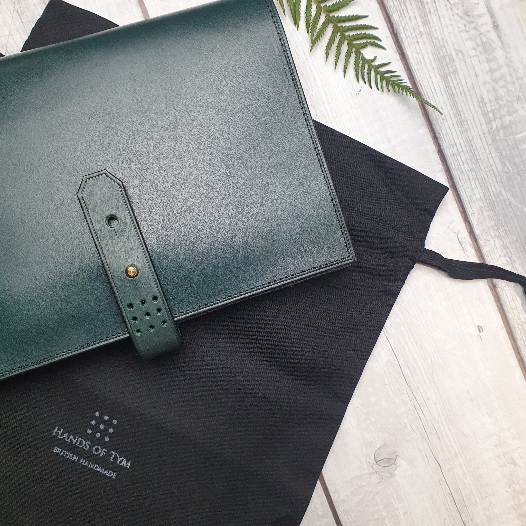 'Laurel' The Bespoke Handmade Luxury Leather Notebook / Diary A5 - Sli ...