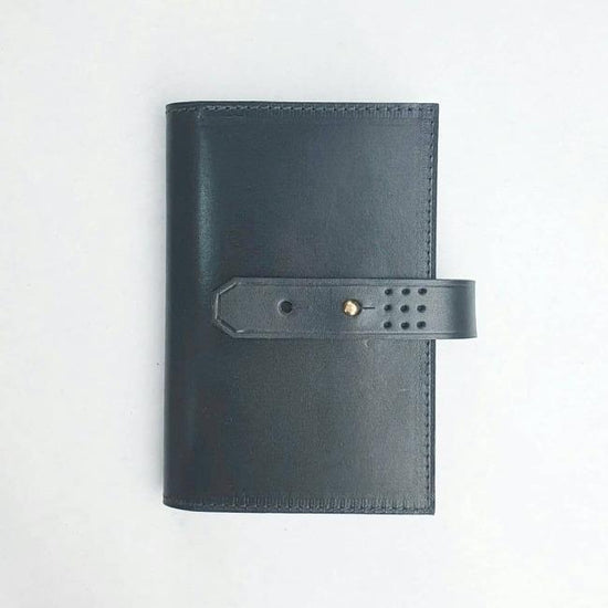 'Laurel' The Bespoke Handmade Luxury Leather Notebook / Diary A6 pocke ...