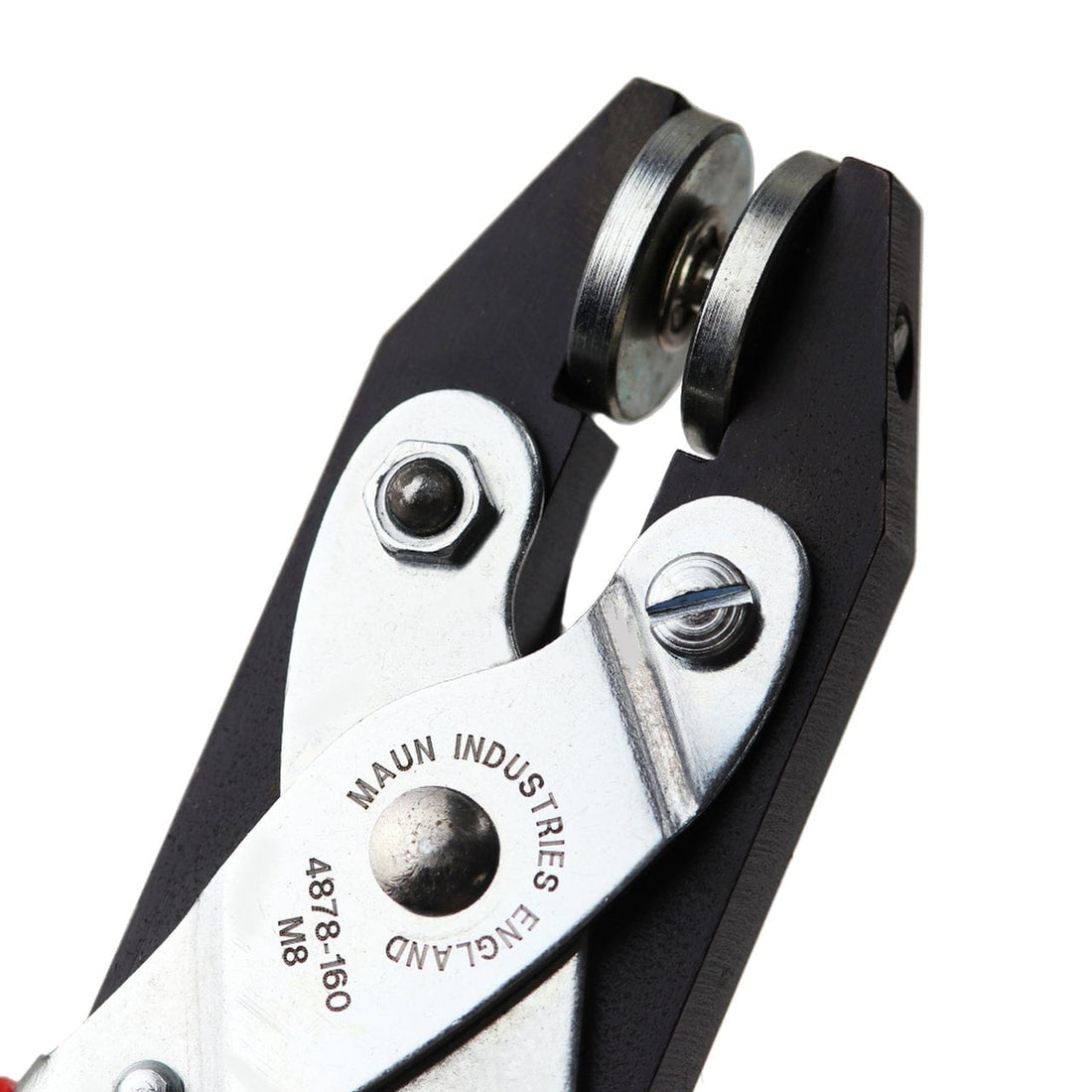 Leather craft hand held rivet press tool - cupped rivet plier – Hands ...